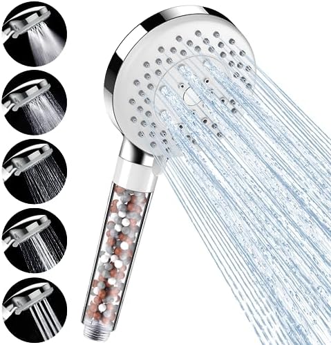 Amazon.com: Symy Filtered Shower Head, High Pressure Showerhead with ...