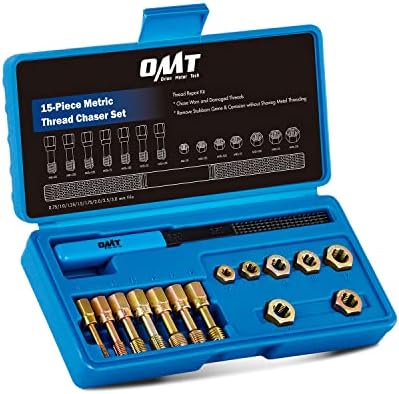 Orion Motor Tech 15 Pieces Metric Thread Hunter Set, Thread Repair Kit ...