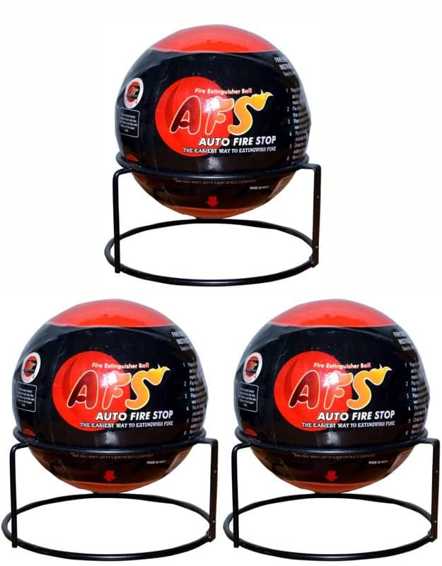 AFS Fire Extinguisher Ball, Approved by Govt of India Fire ...