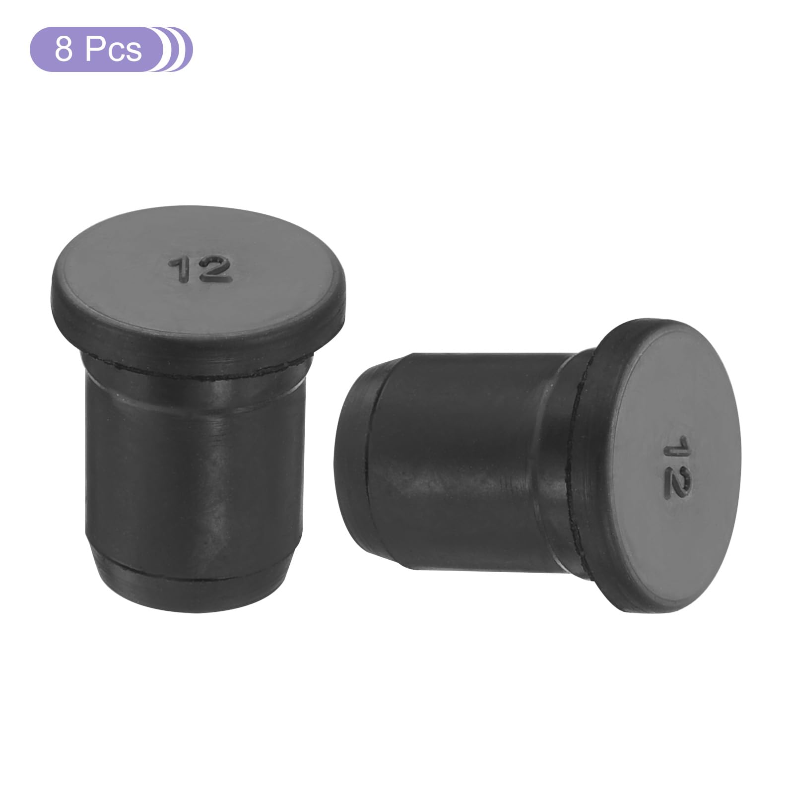 Test Tube Plug Waterproof Anti High Temperature White Solid Rubber