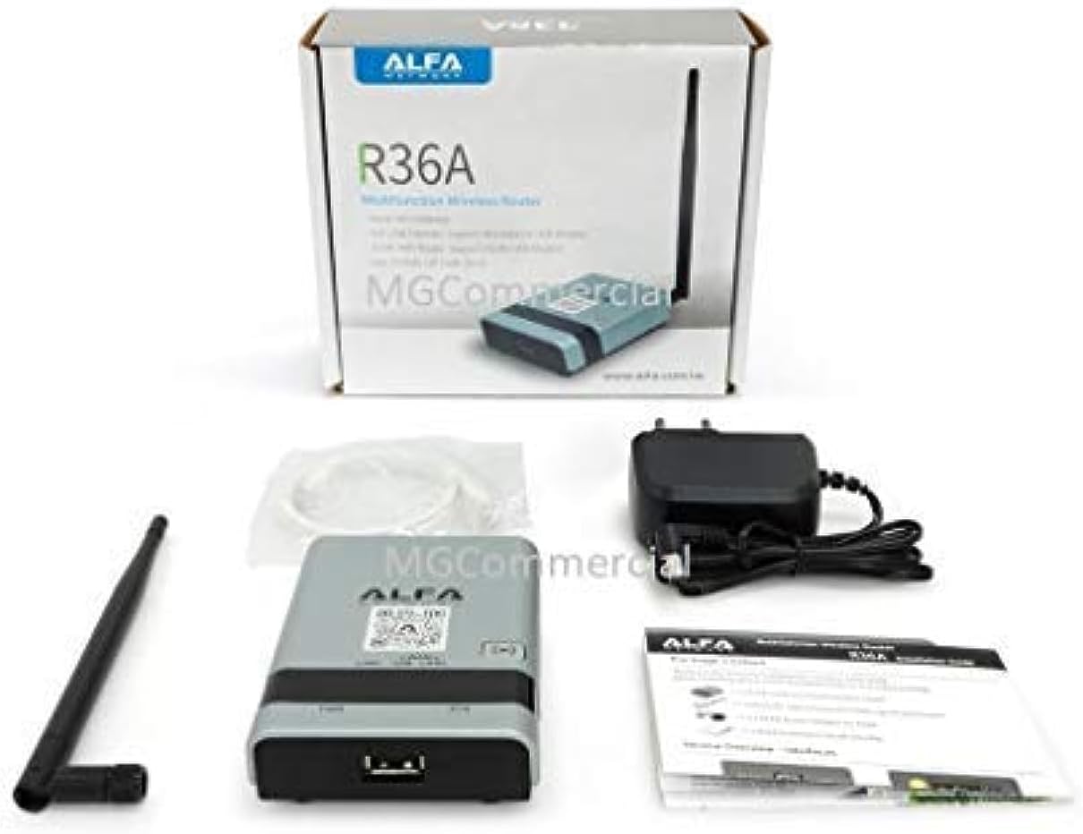 Amazon.com: ALFA R36A Portable Wireless 802.11n WiFi USB Router for ...