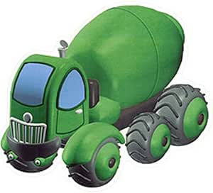 Amazon.com: Construction Heavy Loaders Self-Stick Wall Accent Stickers ...