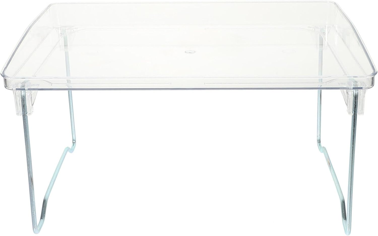 Amazon.com: Desk Cup Holder Clear Lap Desk Folding Acrylic Bed Tray ...