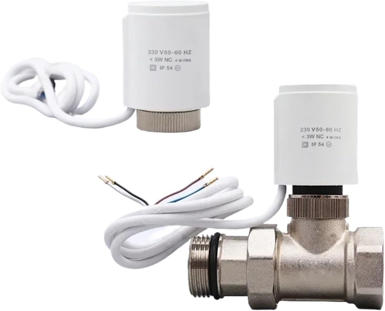 Amazon.com: (1/5/10 items) 4-wire 230V thermal actuator (zone valve ...