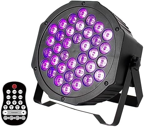 ZonQoonz RGBW Akku Bühnenlicht, 24 W Wiederaufladbare Par Licht mit ...