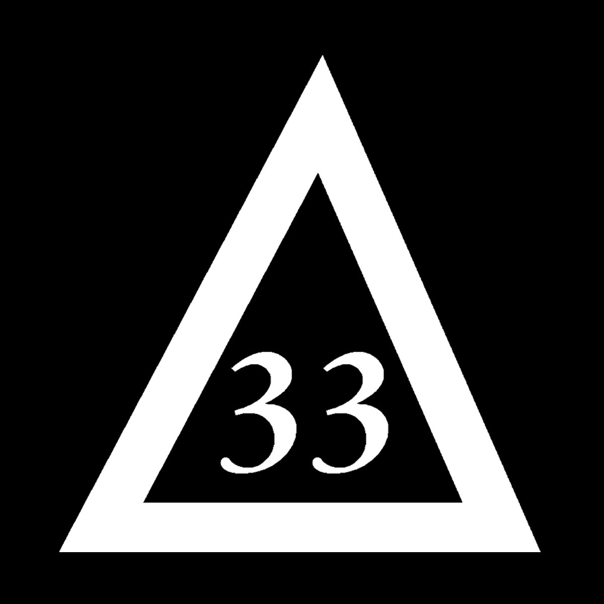 Amazon.com: 33rd Degree Scottish Rite Triangle Masonic Vinyl Decal ...