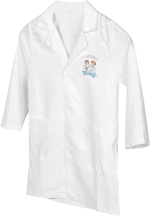 Amazon.com: Kisangel Kids Lab Coat Scientist Costumes Coat Role Play ...