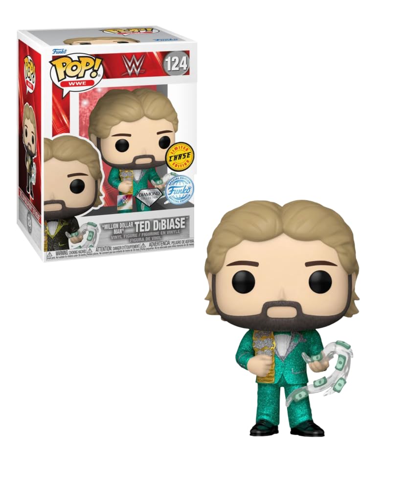 Amazon.com: Funko Pop! WWE: Million Dollar Man Ted DiBiase - Special ...
