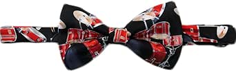 Steven Harris Mens Pre-Tied Adjustable Drums Bowtie - Black - One Size ...