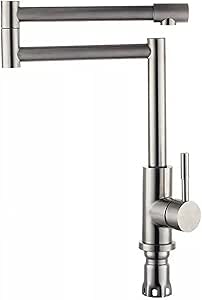 Amazon.co.jp: Kitchen Tap Folding Telescopic Kitchen Faucet, Deck ...