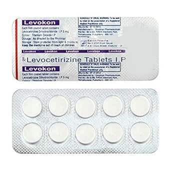 Levokon - Strip of 10 Tablets : Amazon.in: Health & Personal Care