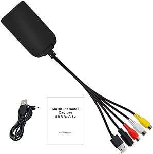 Amazon.com: Audio Video Capture Device - Video to USB Capture Card ...