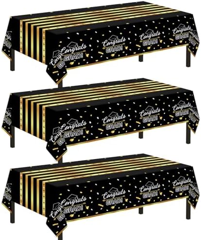 Amazon.com: gisgfim 98.4 3ft Graduation Tablecloths Roll Class of 2024 ...
