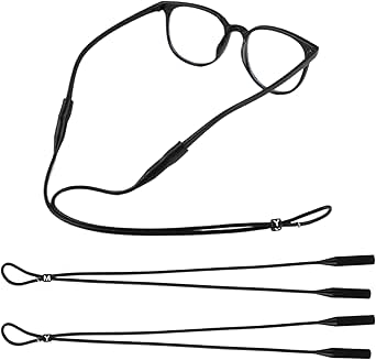 Amazon.com: Glasses Strap,2Pairs Eye Glasses Holder Strap Around Neck ...