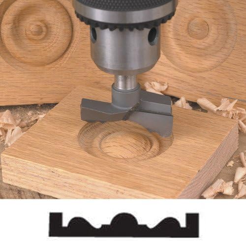 ROSETTE CUTTER-2-1/8"DIA.W/HEX SHANK - Drill Bits - Amazon.com