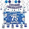 Amazon.com: Happy 75th Birthday Party Decoration: Including Birthday ...