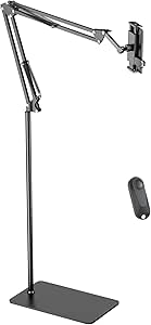 Amazon.com: Kefotic Floor Stand for Kindle Reading in Bed with Remote Page Turner, Hands Free ...