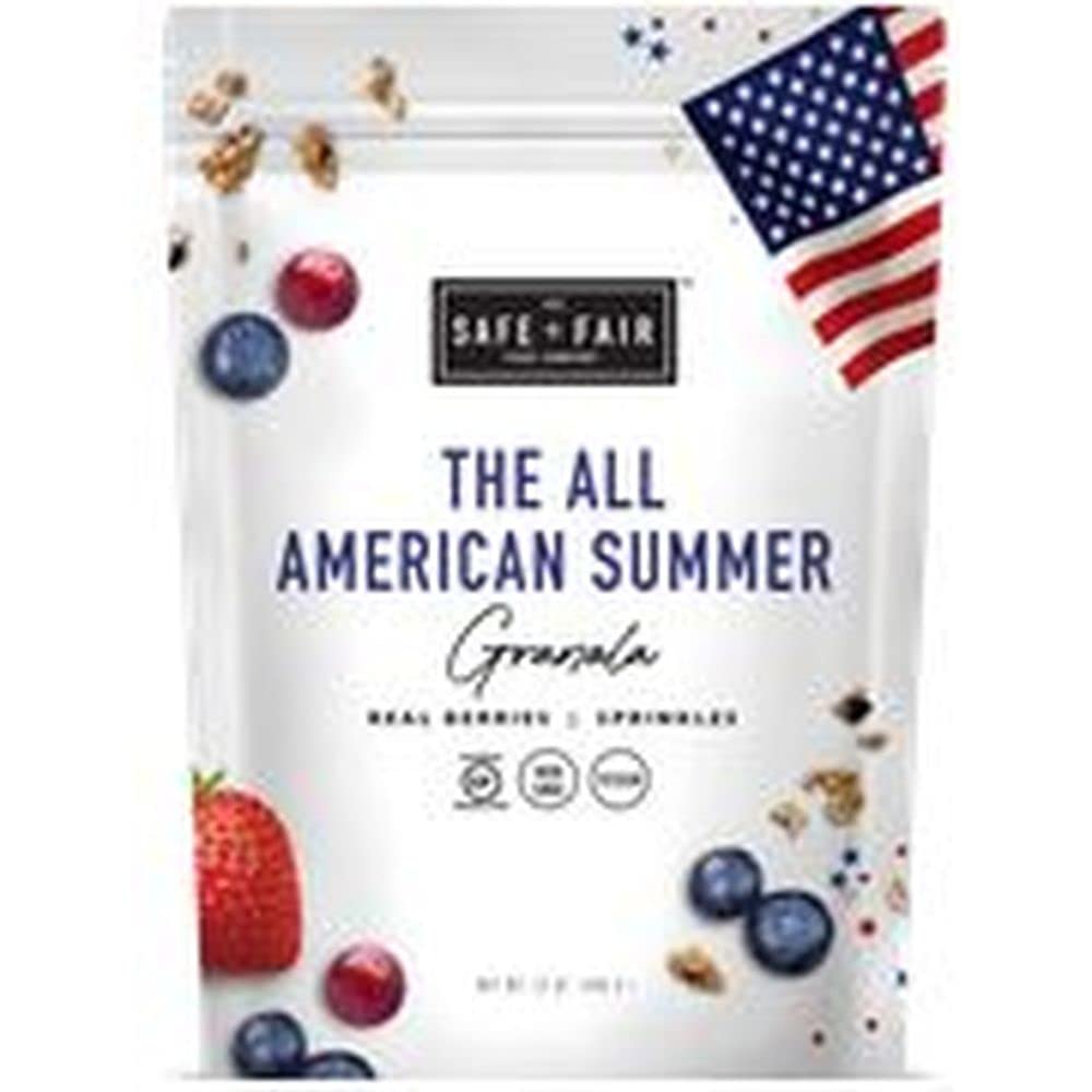 Safe and Fair All American Granola Sin gluten, sin lácteos y veganos ...