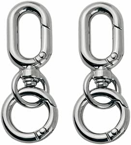 Amazon.com: Double Opening Metal Spring Snap Hooks Clip,Trigger Spring ...