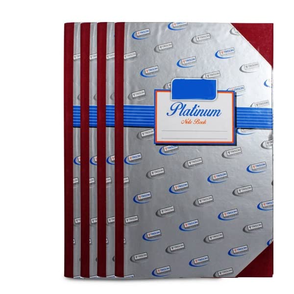 Single Line Platinum Register Notebook For Record Keeping, Offices ...
