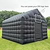 Amazon.com : Inflatable Cube Disco Large Black Tent Big Mobile Portable ...