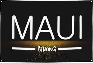 Amazon.com : Pray for Maui Hawaii Strong Banner Party Backdrop Holiday ...