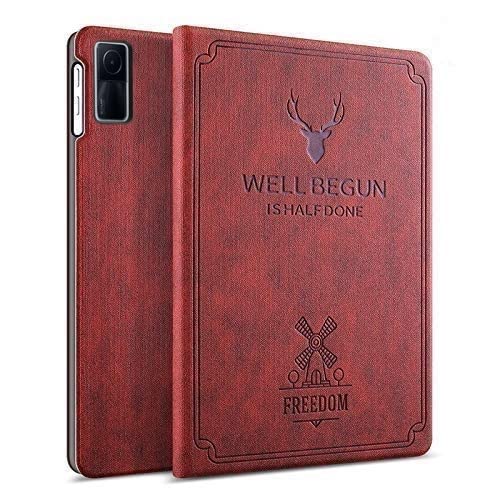 ProElite Deer Flip case Cover for Redmi Pad 10.6" Tablet, Wine Red ...