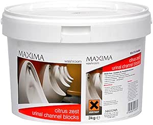 Maxima Citrus Zest Urinal Channel Blocks, 3kg : Amazon.co.uk