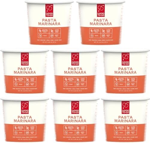 Amazon.com: GOOD TO-GO Instant Lunch & Dinner Cups (8-Pack) | Gluten ...