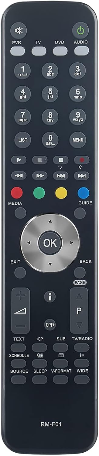 New RM-F01 Replace Remote Control - VINABTY RM-F01 Foxsat HDR Freesat ...