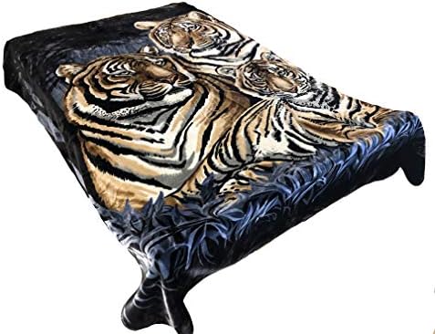Amazon.com: SOLARON Original Heavy Mink Plush Korean Durable Blanket ...