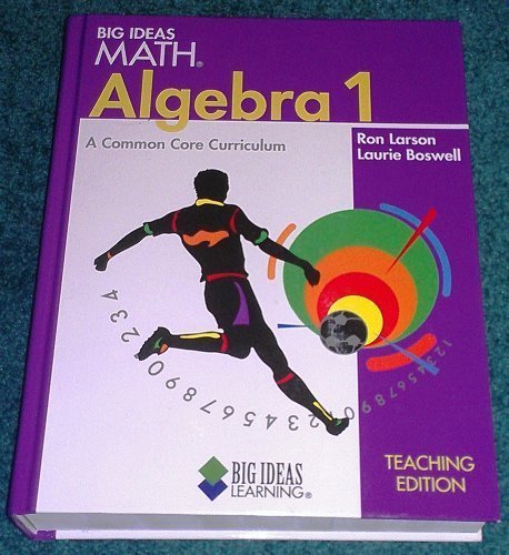 Amazon.com: BIG IDEAS MATH Algebra 1: Student Edition 2013: ...