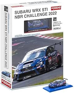 Amazon.co.jp: KYOSHO MINI CAR & BOOK No.17 1/64 Subaru WRX STI NBR CHALLENGE 2022 : Hobbies