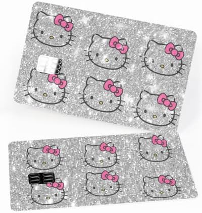 Amazon.com: ExotixCard Sticker Ultra Bling Reflective Debit - Credit ...