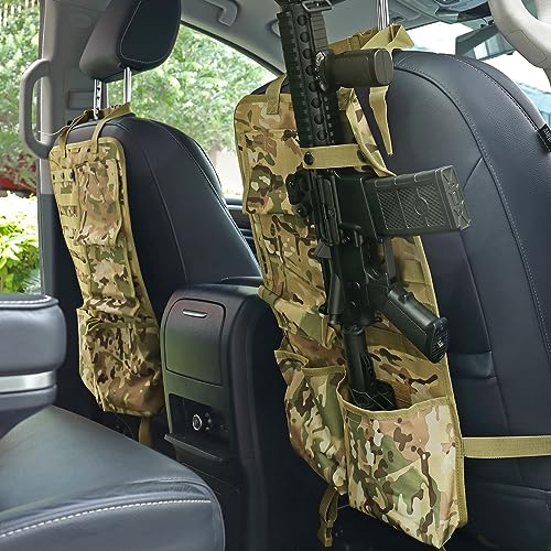 Snapklik.com : JIPIMON Rifle Holder For Truck, 2pcs Back Seat Gun Rack