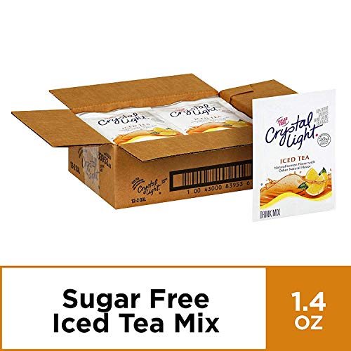 Caffeine in Crystal Light Iced Tea