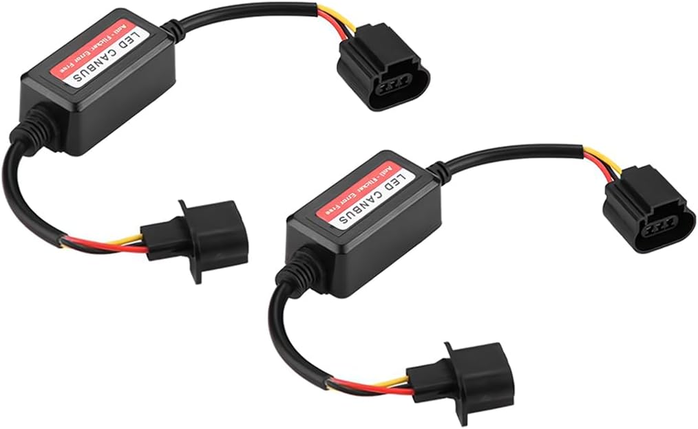 Amazon.com: BELOMI 2PCS Car H7/H1 LED Headlight Decoders Anti-Flicker ...