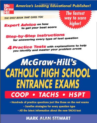 Amazon.com: McGraw-Hill's Catholic High School Entrance Exams ...