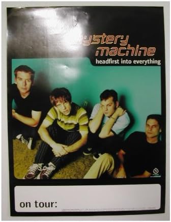 Amazon.com: Mystery Machine Poster Headfirst into everyth: Prints ...