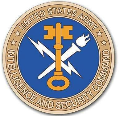Amazon.com: Magnet 4x4 inch Round INSCOM US Army Intelligence Security ...