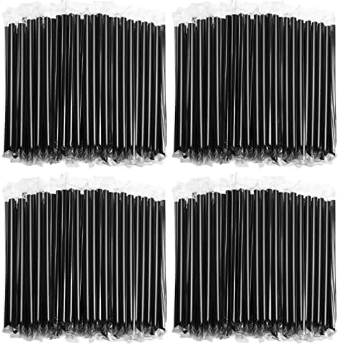 Amazon.com: 200Pcs Jumbo Straws,Assorted Colors Smoothie Straws ...