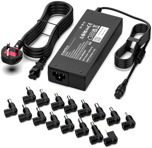90W Universal Laptop Charger Power Adapter Compatible with HP Dell ...