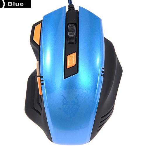 Amazon.com: JITE 2052 6D 2000DPI Wired USB Gaming Mouse DPI Changeable ...