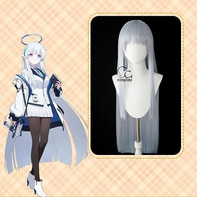 Amazon.co.jp: [Ment] CGcosplay ブルーアーカイブ-Blue Archive- ブルアカ 生塩ノア コスプレ髪飾り ...