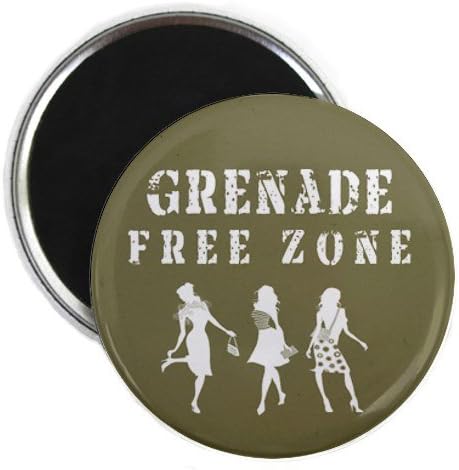 Amazon.com: GRENADE FREE ZONE Jersey Shore SLANG Fan 2.25 Fridge Magnet ...