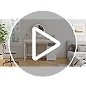 Amazon.com: BHG White Desk with Drawers,Modern Small Computer Desk for ...