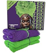Amazon.com: AFRIKI African Net Sponge, African Exfoliating Sponge ...