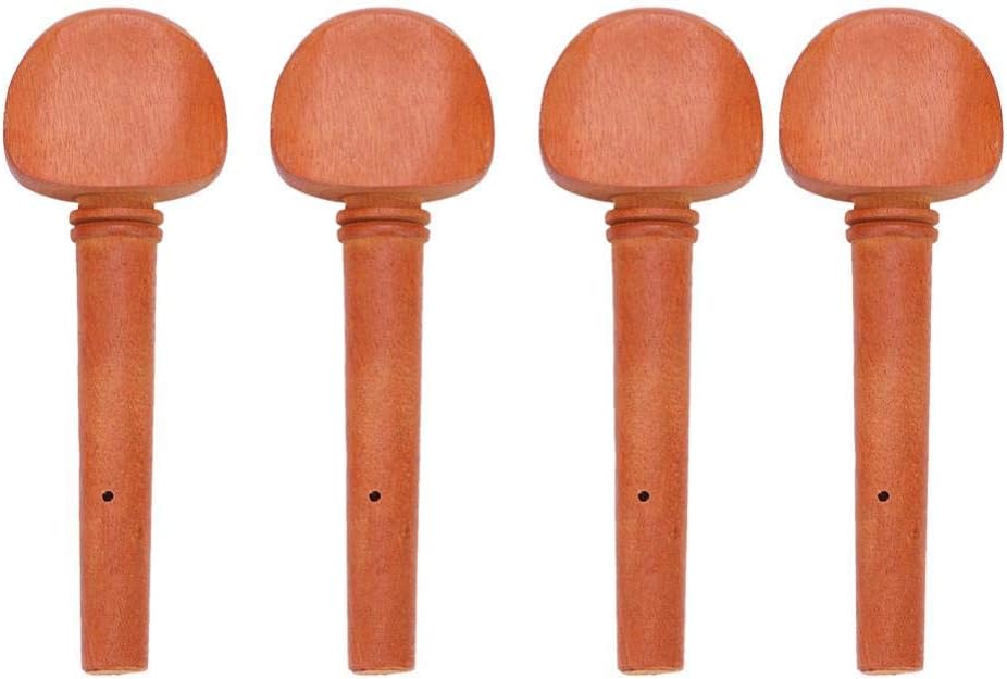 Amazon.com: OriGlam 4pcs Violin Tuning Pegs, Ebony Wood Violin Pegs ...