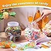 Amazon.com: Sunnyray 6 Sets 51 oz Plastic Candy Jars for Candy Buffet ...