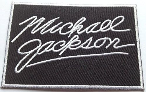 Premier Patches Michael Jackson Patch Embroidered Iron on Badge ...